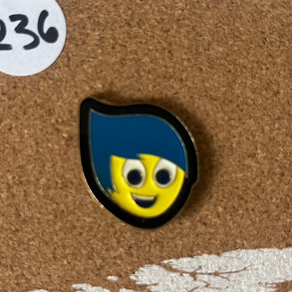 Disney | Jewelry | Disney Inside Out Joy Pin | Poshmark